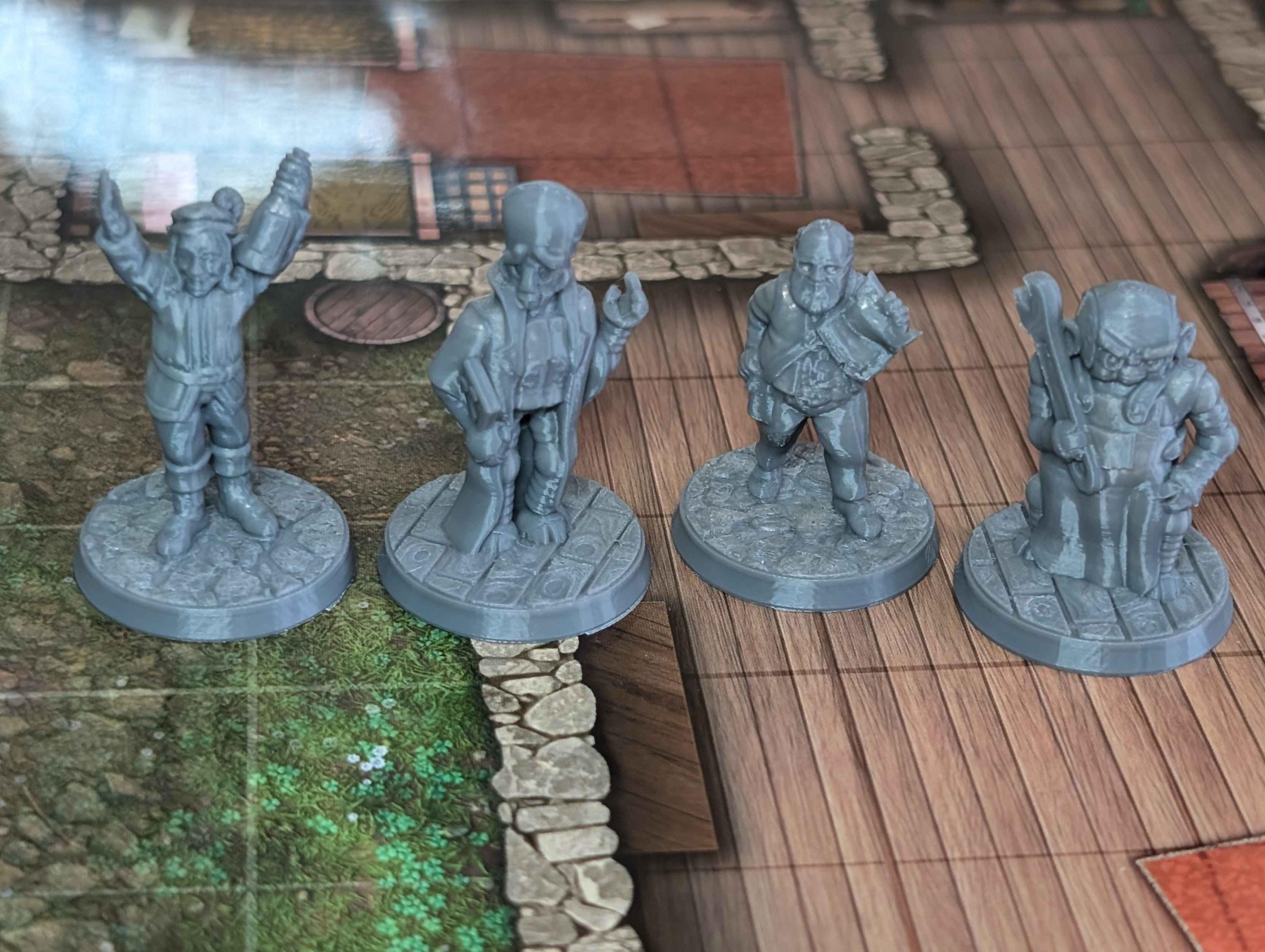 35 Townsfolk NPC Bundle - Miniatures for D&D, Pathfinder and TTRPG - Etsy