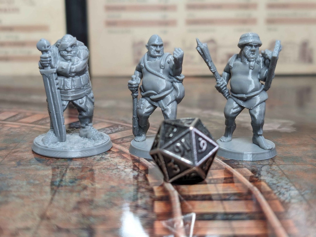 Ogre Miniatures for D&D, Pathfinder and TTRPG - Etsy