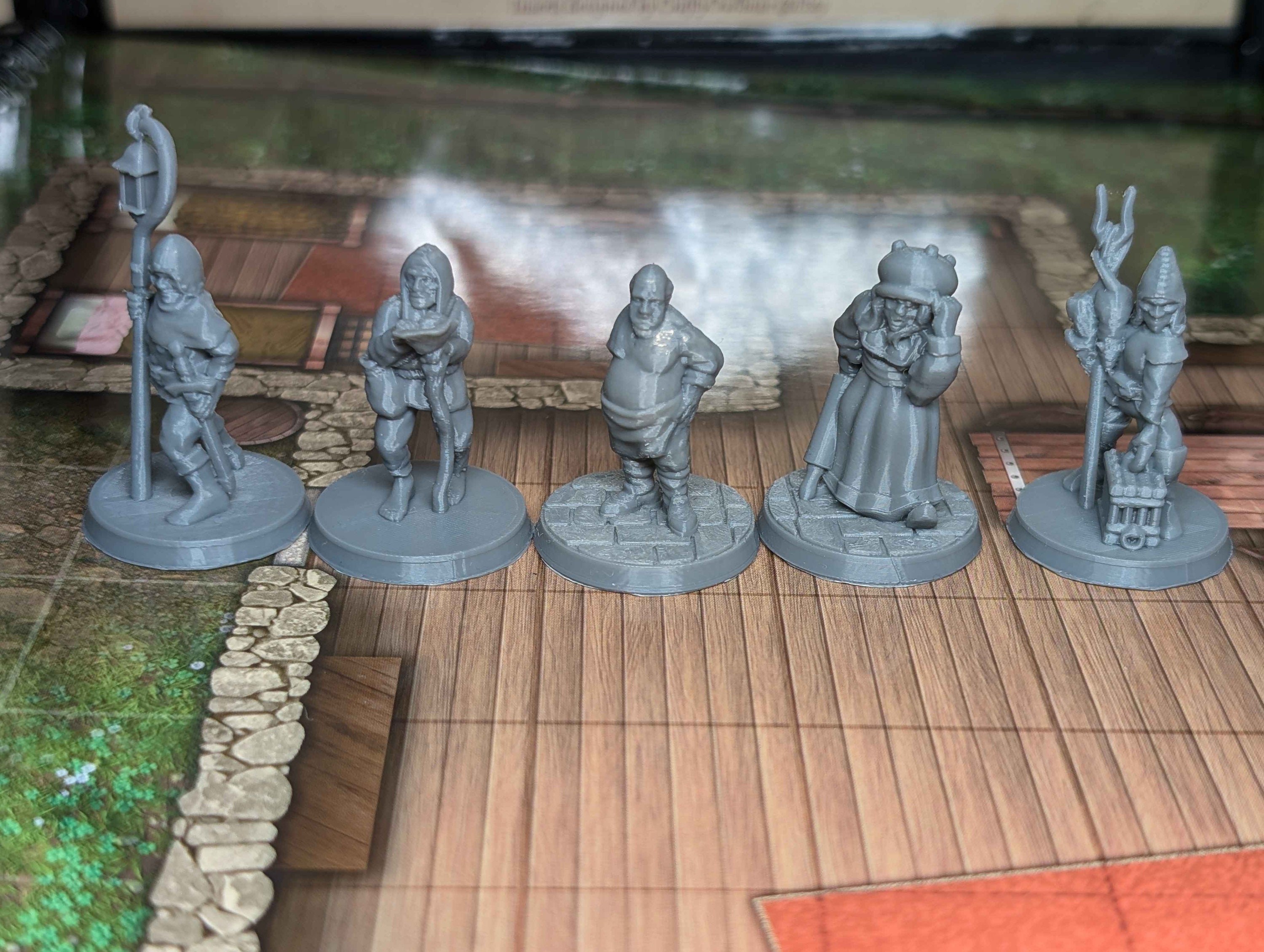 35 Townsfolk NPC Bundle - Miniatures for D&D, Pathfinder and TTRPG - Etsy