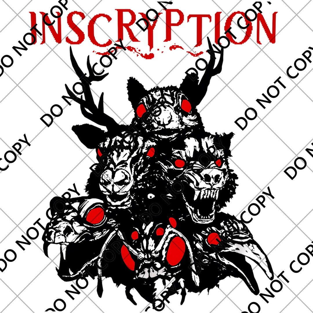 Cryptids Inscryptions Vector, Mythical Creatures SVG, Paranormal ...