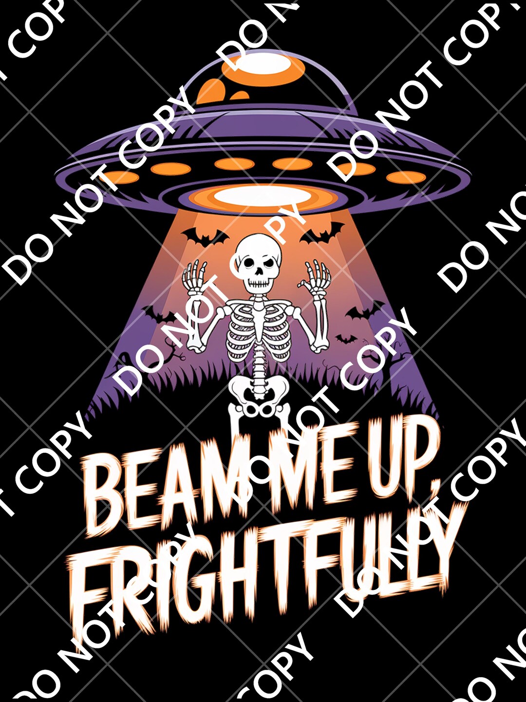 UFO Beam Me up Halloween Vector, Alien Sublimation Design, Sci-fi ...
