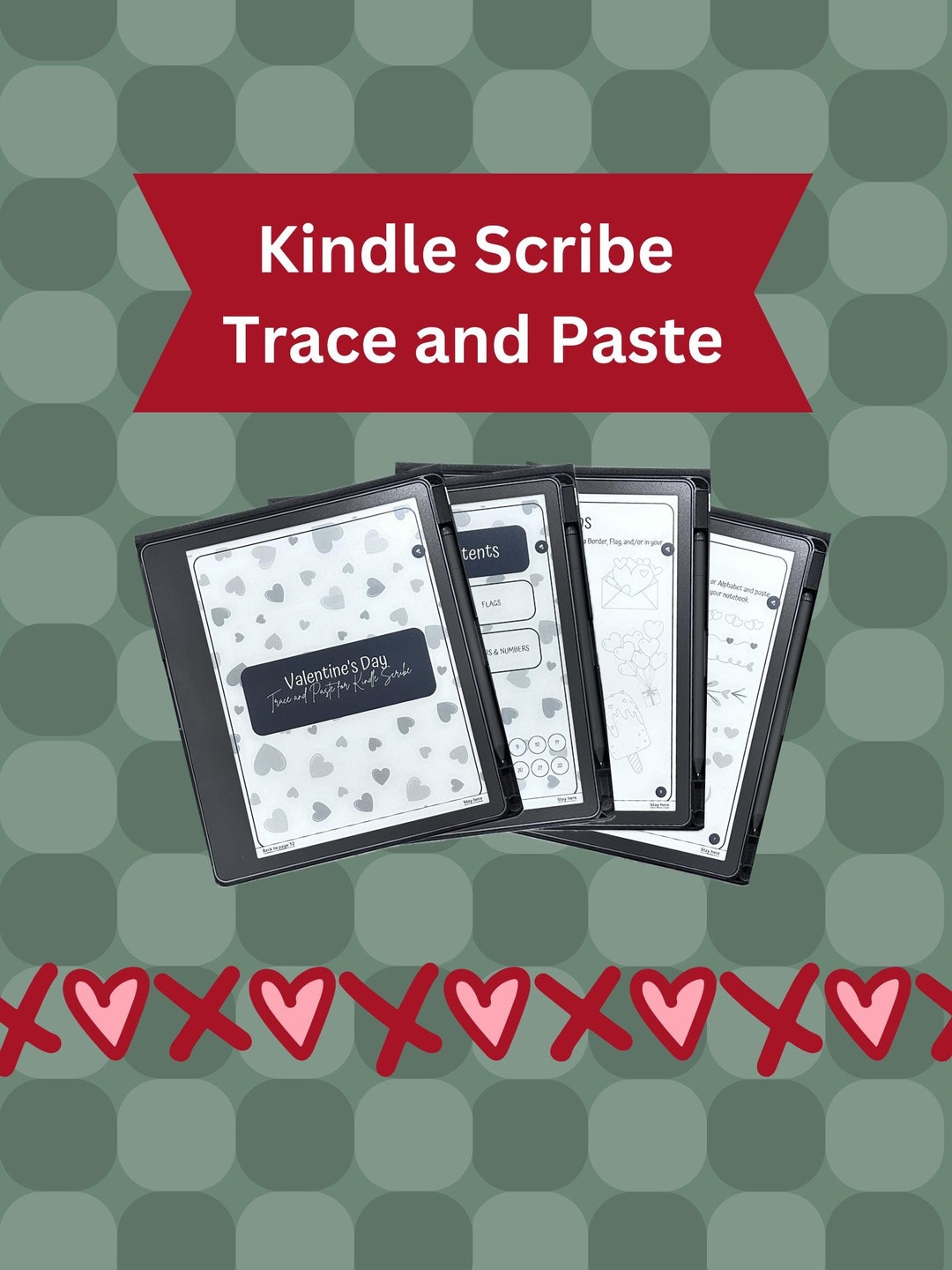 Valentines Trace and Paste - Etsy