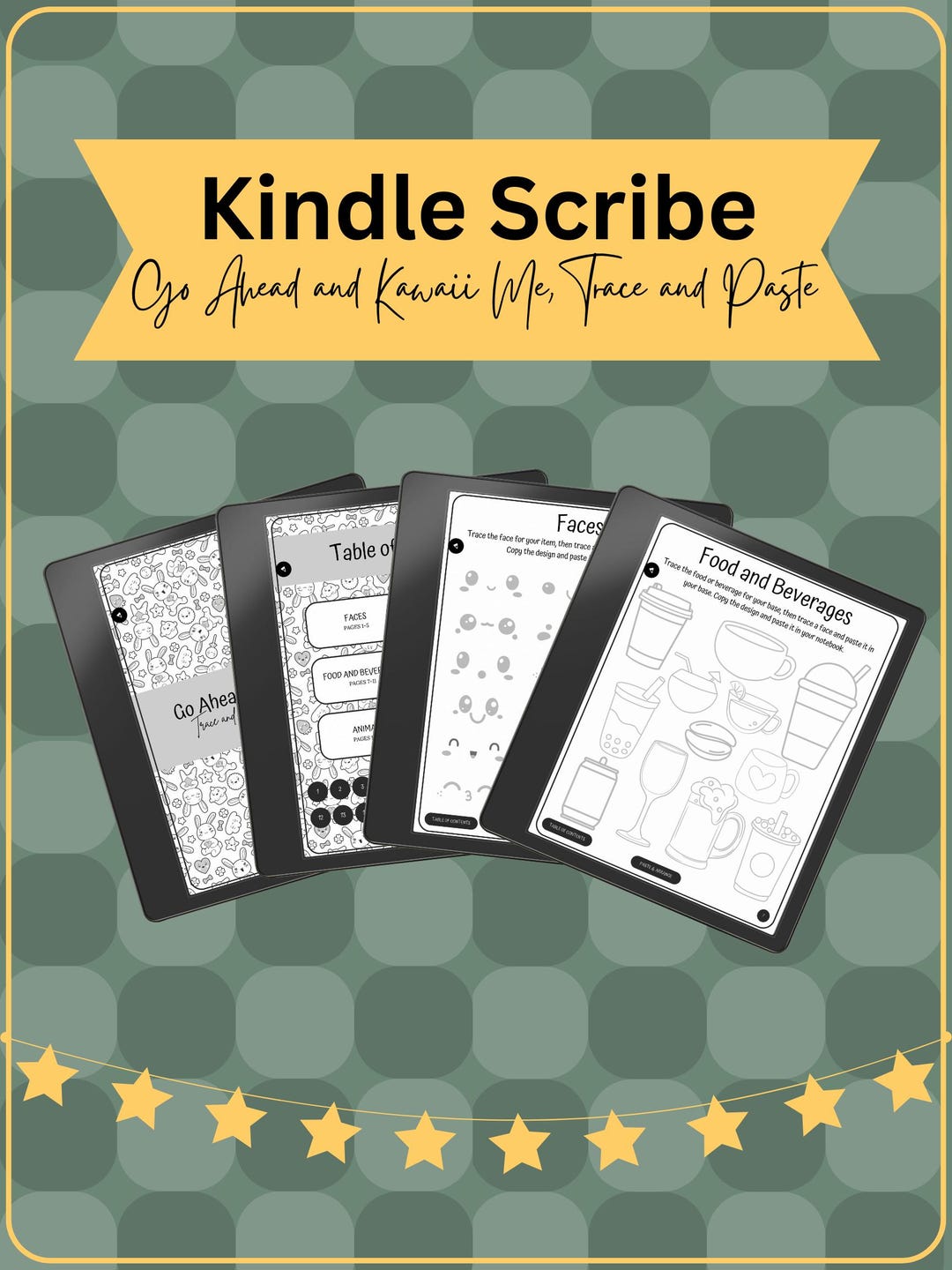 Kawaii Trace and Paste - Etsy