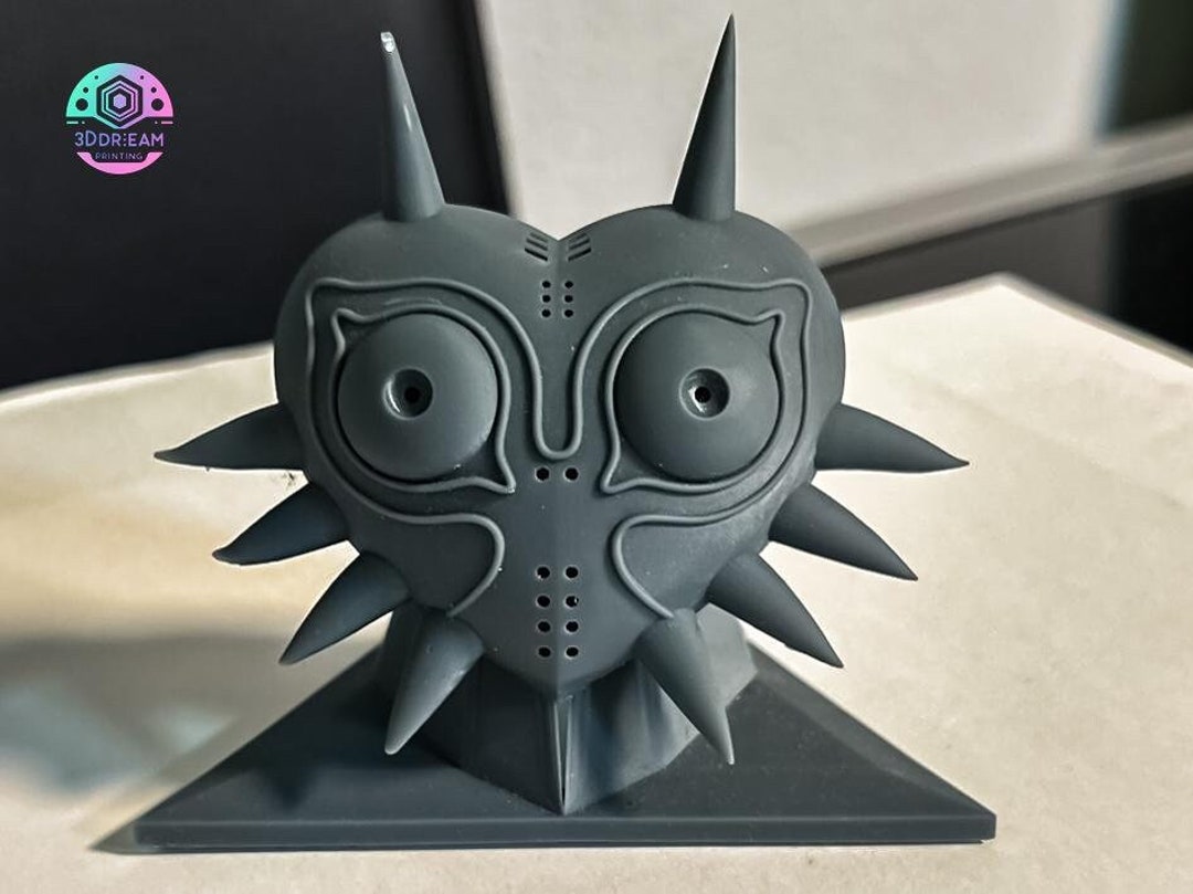 Legend of Zelda Majora's Mask Prop, 3D Printed, Various Sizes and ...