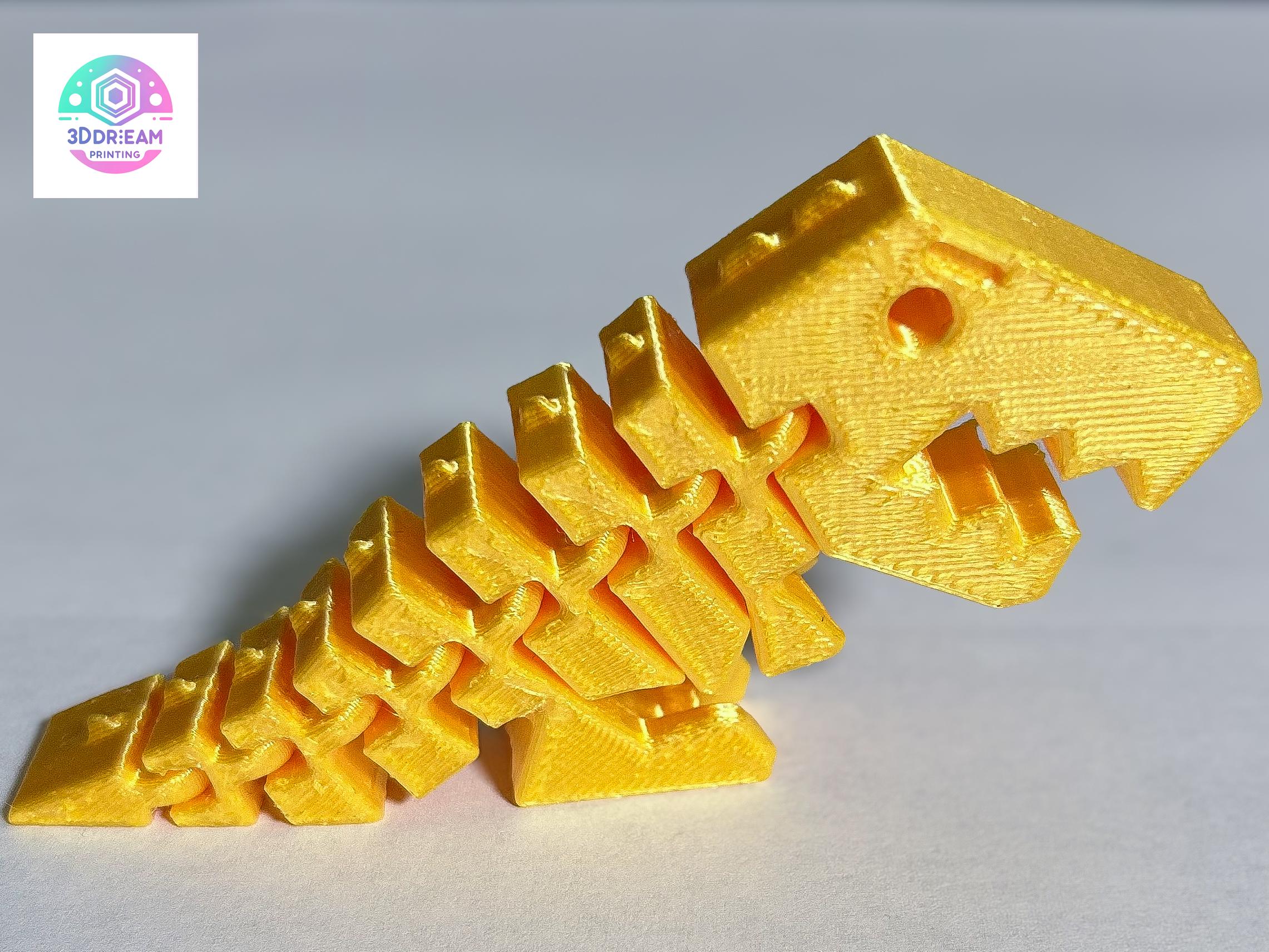 Rexy Flexi, Articulated T-rex, Toy Dinosaur, Keychain, Dinosaur ...