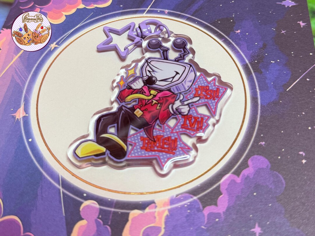 Tenna Chapter 3 Deltarune - Tenna Charm - Tenna Keychain - Tenna ...