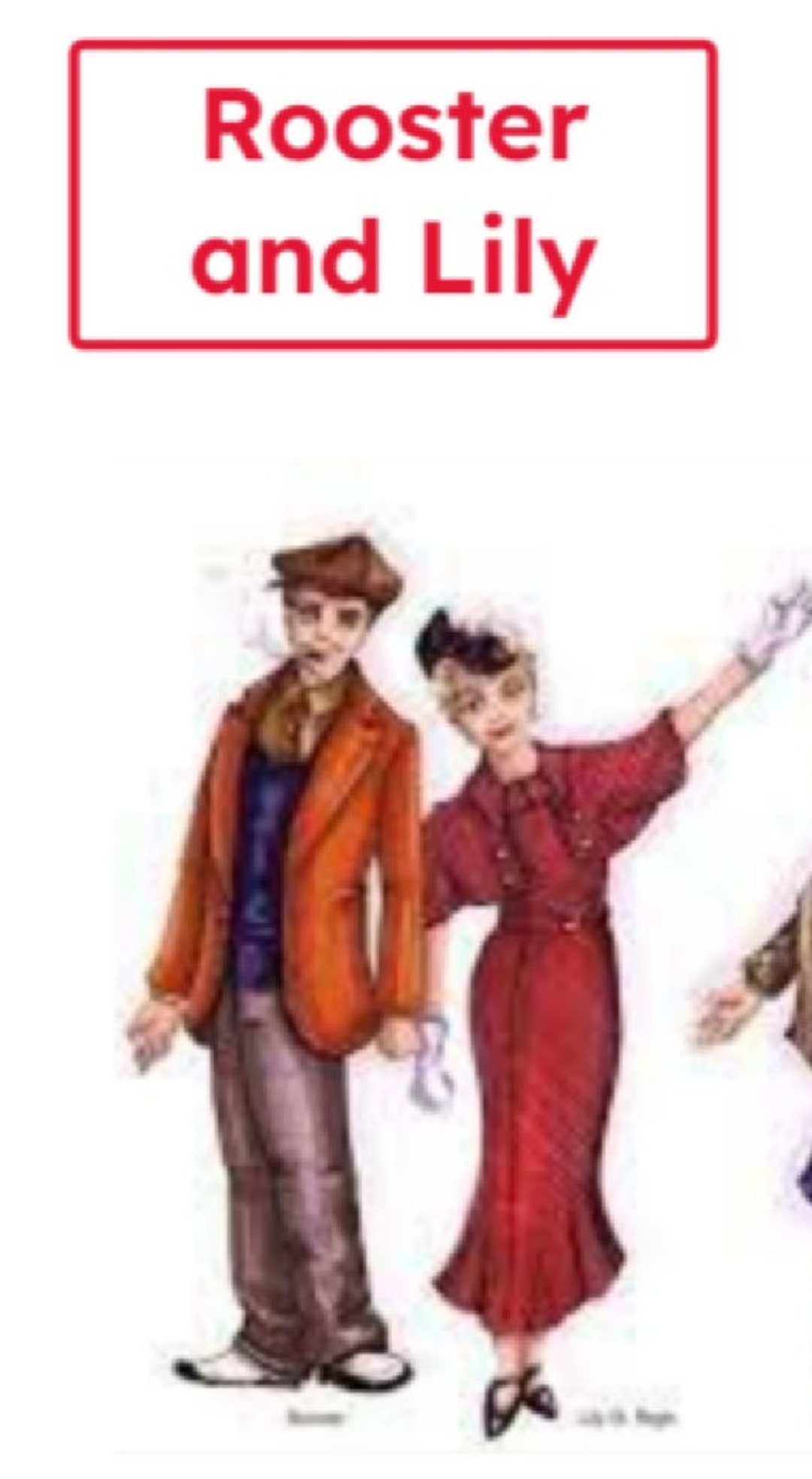 Annie the Musical Costumes: Lily, Rooster, Annie's Red Dress - Etsy