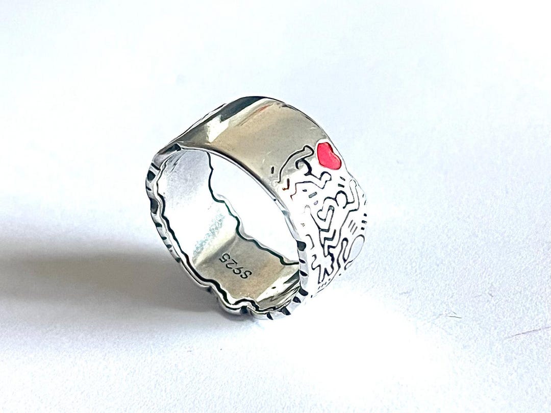 Beautiful and Original Keith H Art Ring in Silver, 19 Mm / Size 8 ...