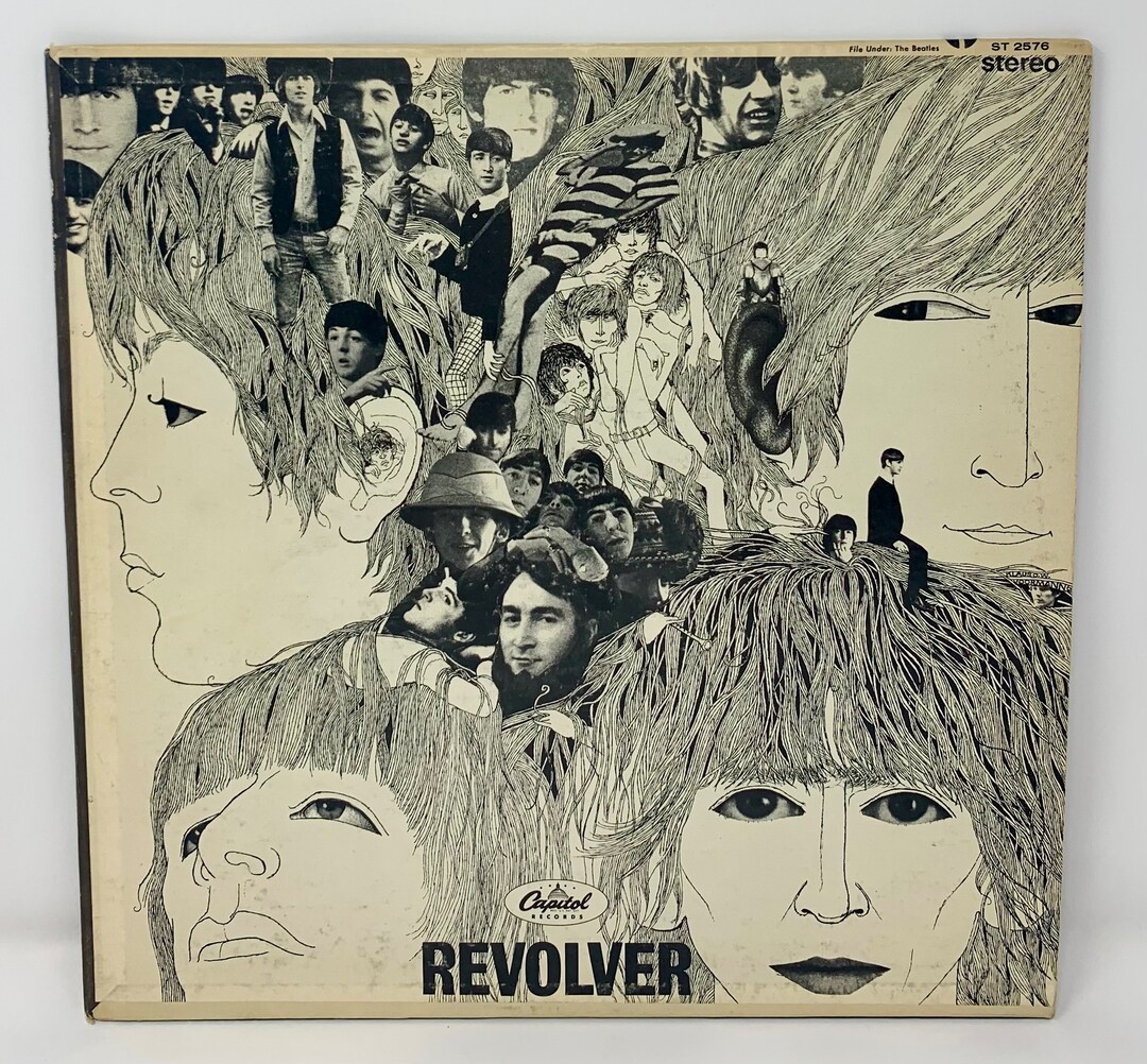 Authentic the Beatles Revolver NM Vinyl LP Capitol Records ST 2576 1969 ...