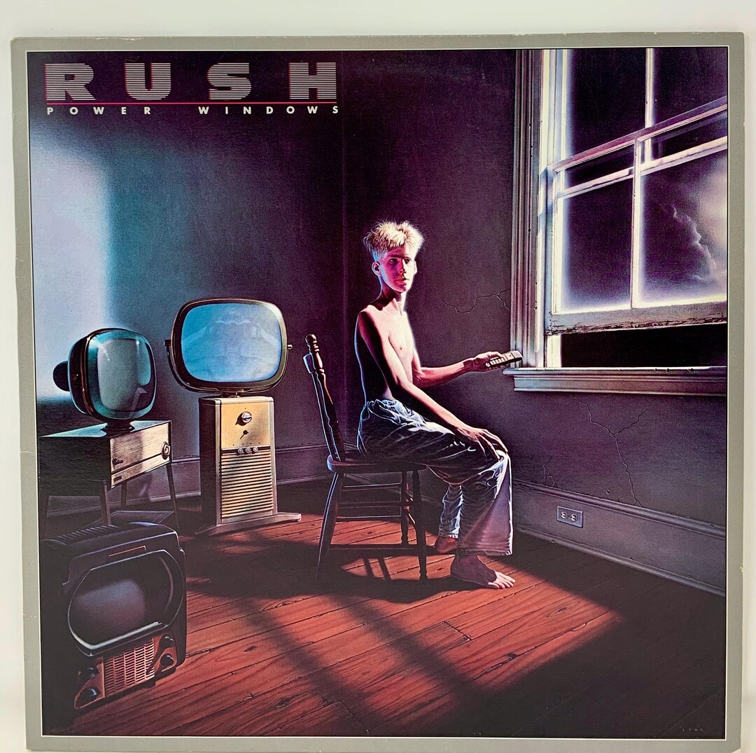 Vintage 1985 Rush Power Windows NM Vinyl LP Mercury Records 422 826 098 ...