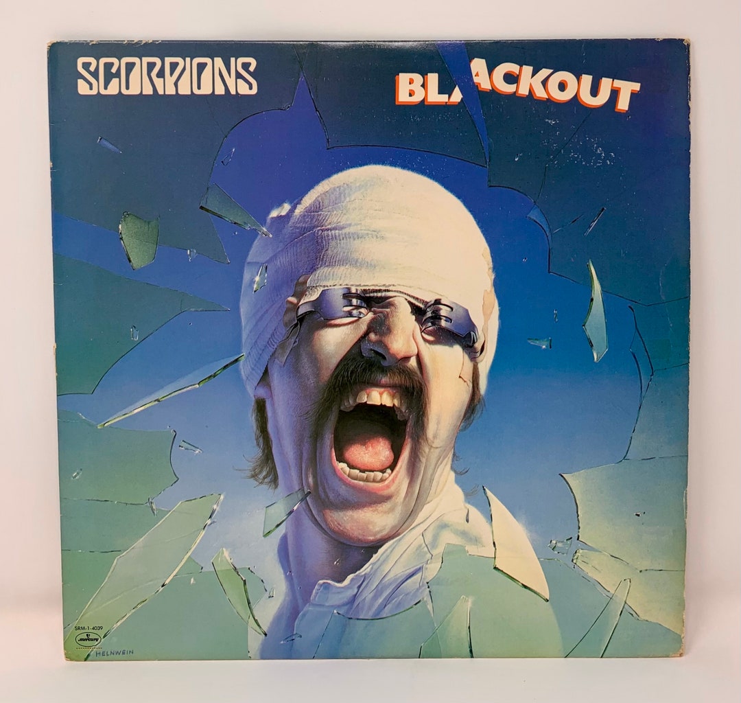 Scorpions Blackout 1982 Vinyl LP VG Mercury Records SRM-1-4039 - Etsy