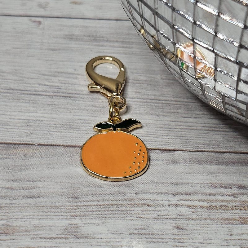 Orange Fruit Charm - Etsy