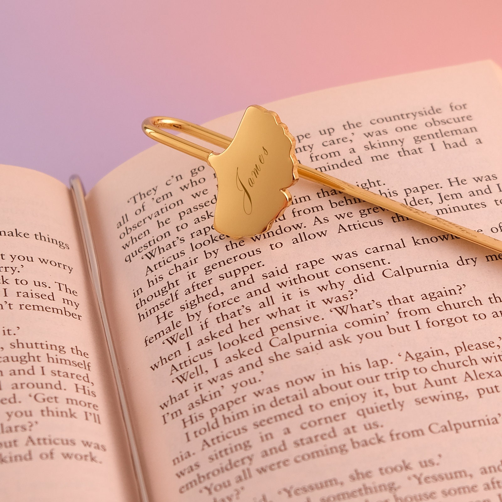 Customized Metal Bookmarks, Ginkgo Biloba Bookmarks, Bookworm Gifts ...