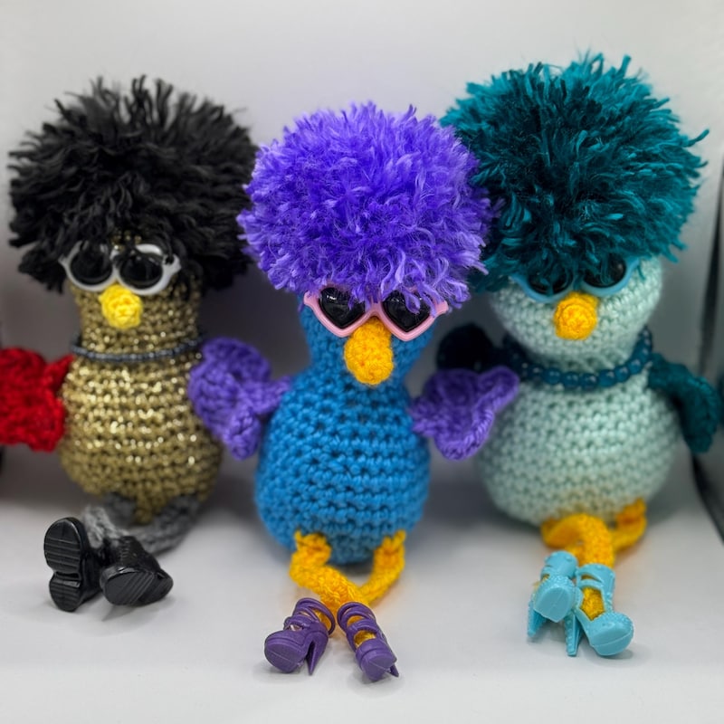 Glam Chicks Crochet Pattern - Etsy