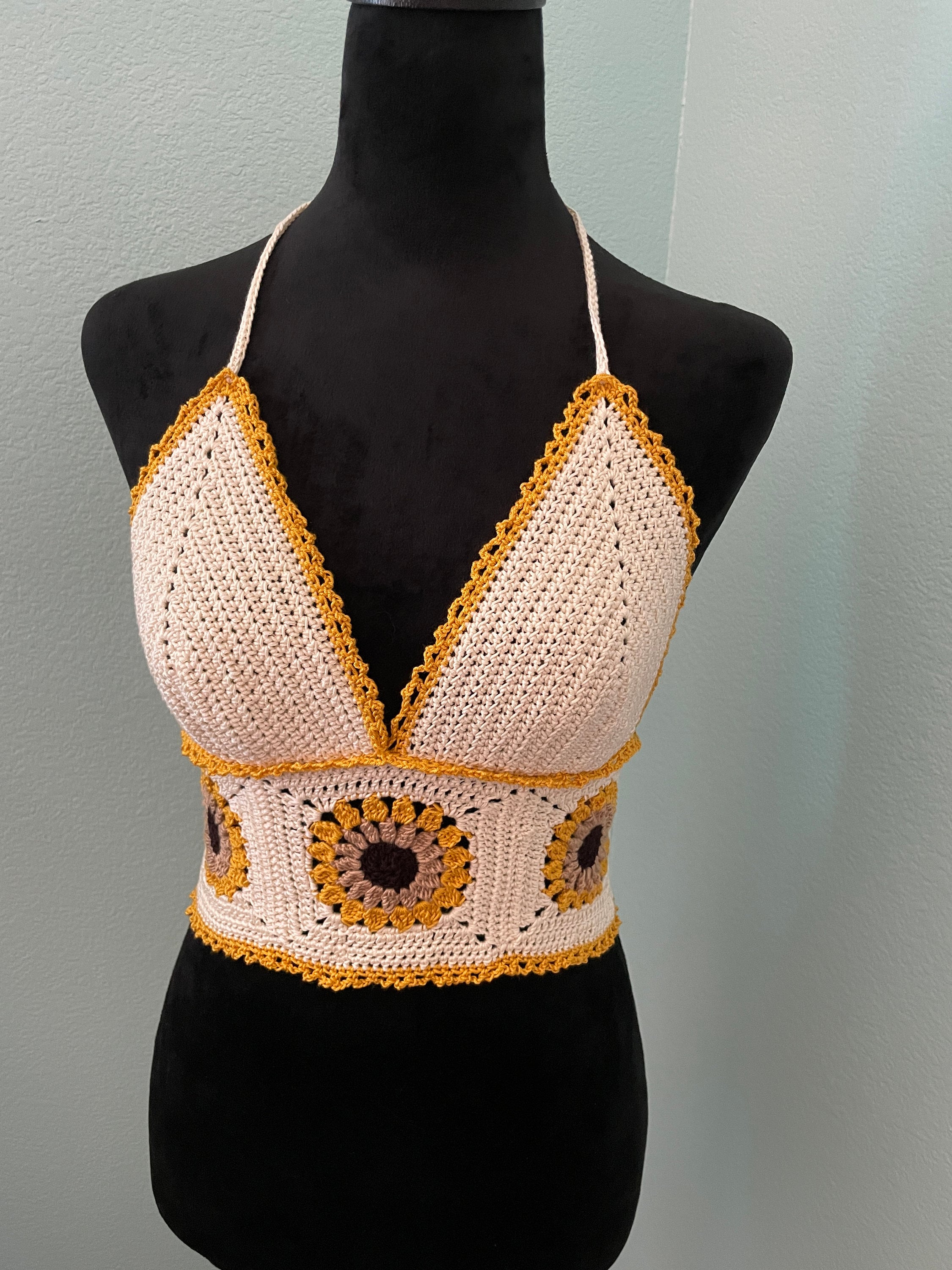 Crochet, Crop Tops, Halter Tops, Junior Tops - Etsy