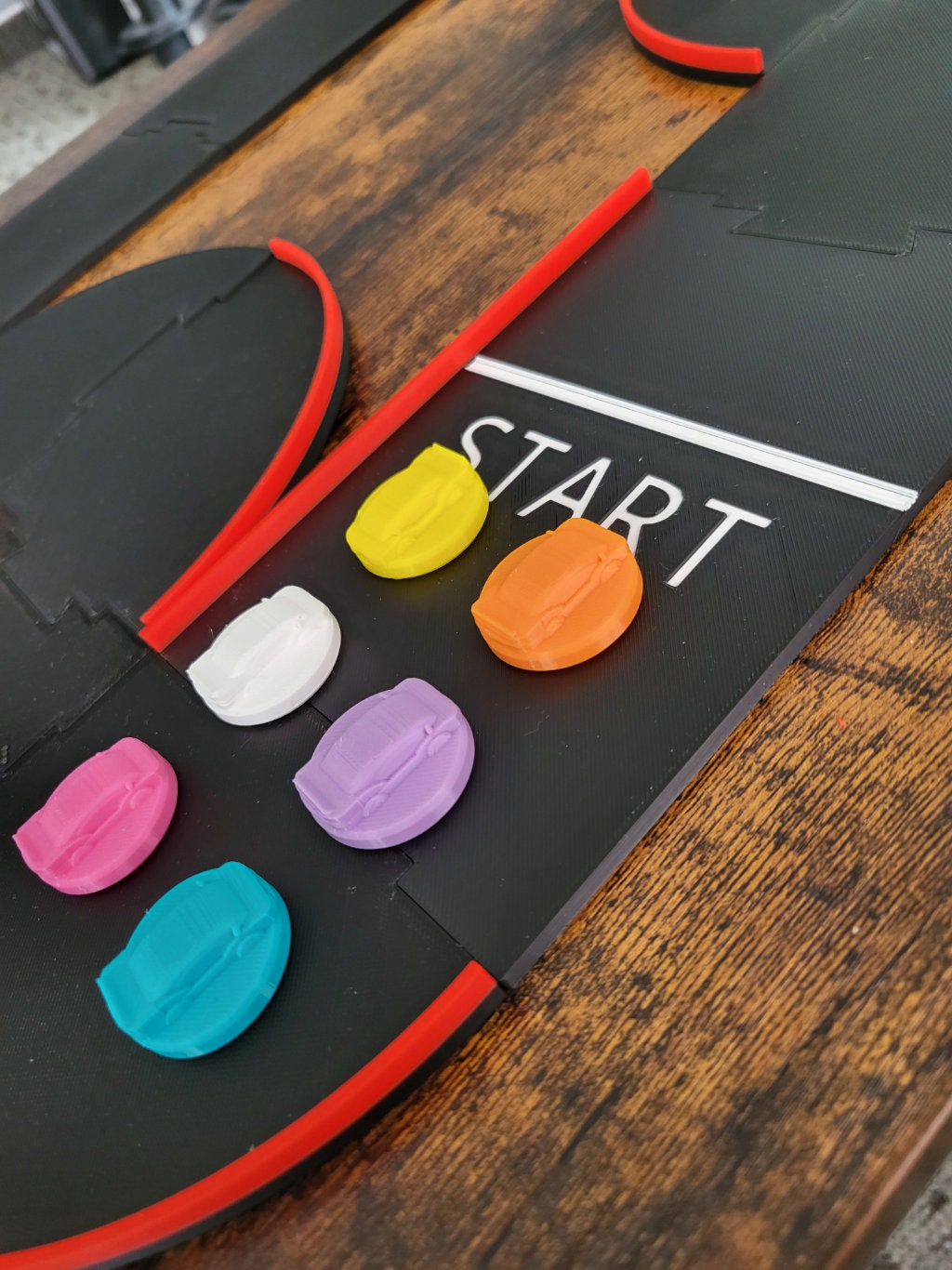 3D Printable Game, FLICK Race STL File for 3D Printing, Fun DIY Board ...