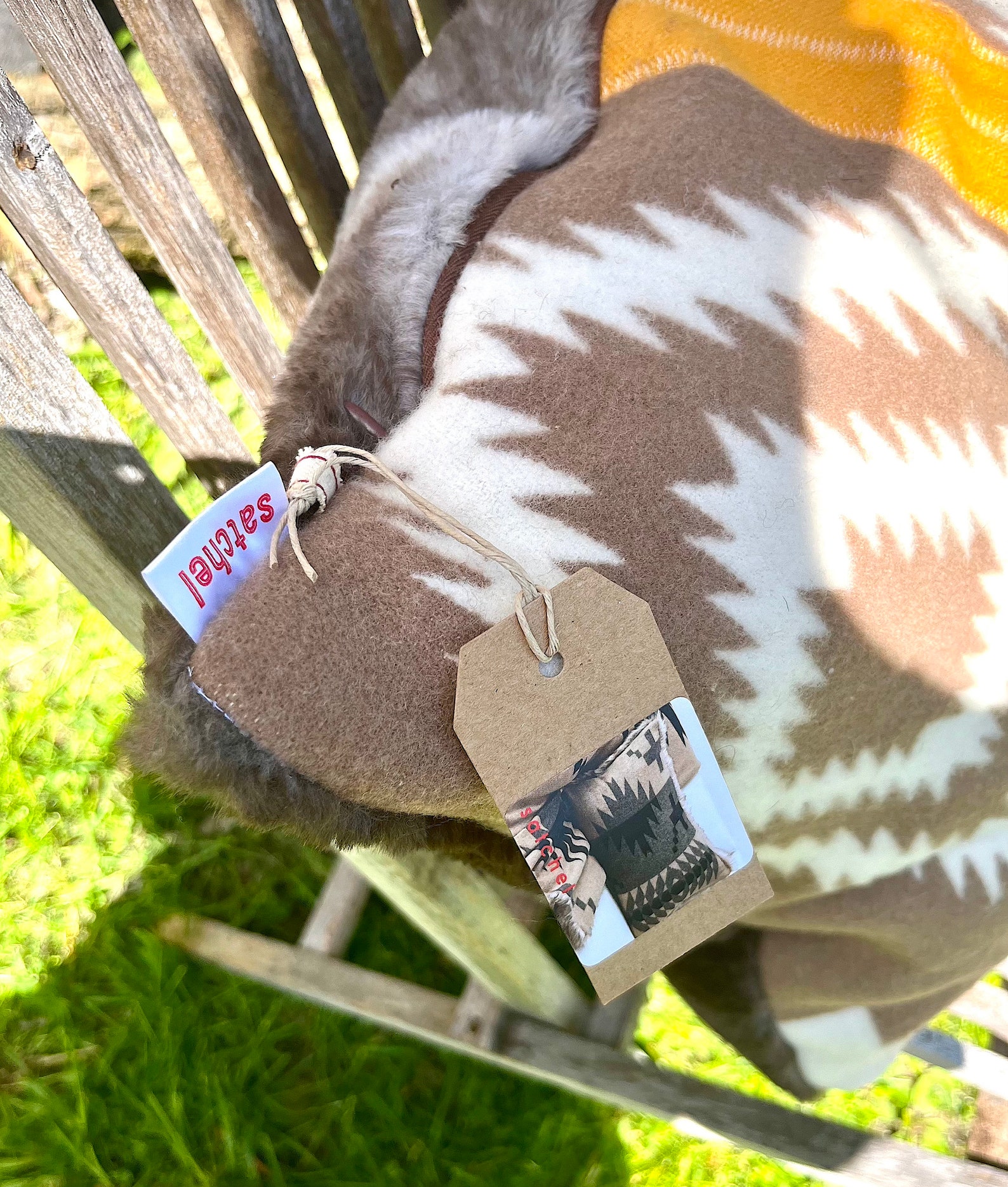 Authentic Pendleton & Faux Fur Handmade Throw Pillow With Duck Feather ...