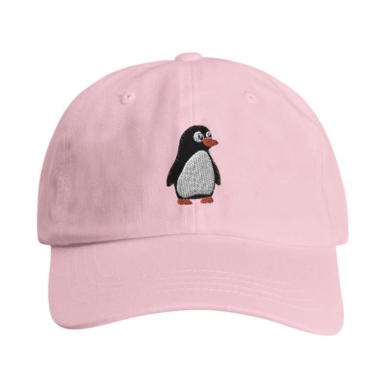 Penguin Premium Dad Hat Embroidered Baseball Cap - Etsy