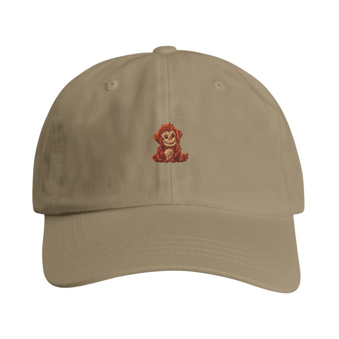Orangutan Premium Dad Hat Embroidered Baseball Cap Sumatran Monkey - Etsy