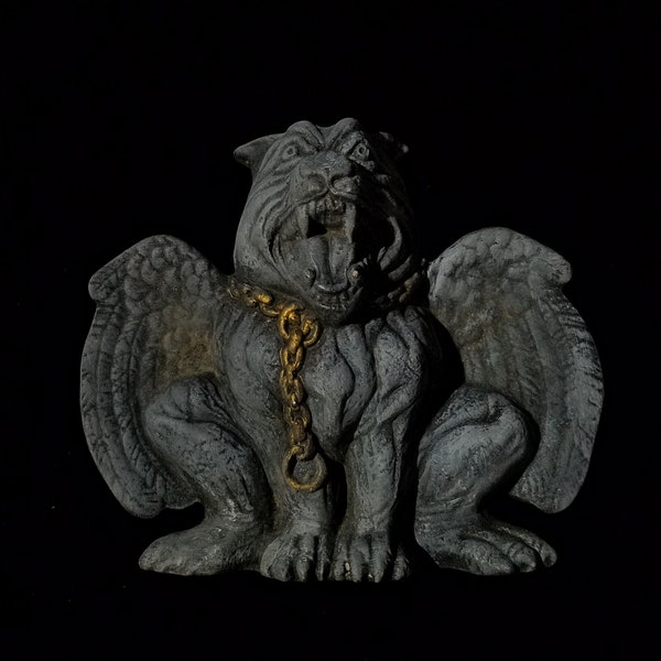 Vintage Devil Statue - Etsy