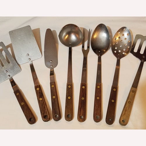 Vintage 1950's Flint U.S.A. Stainless Steel Kitchen - Etsy