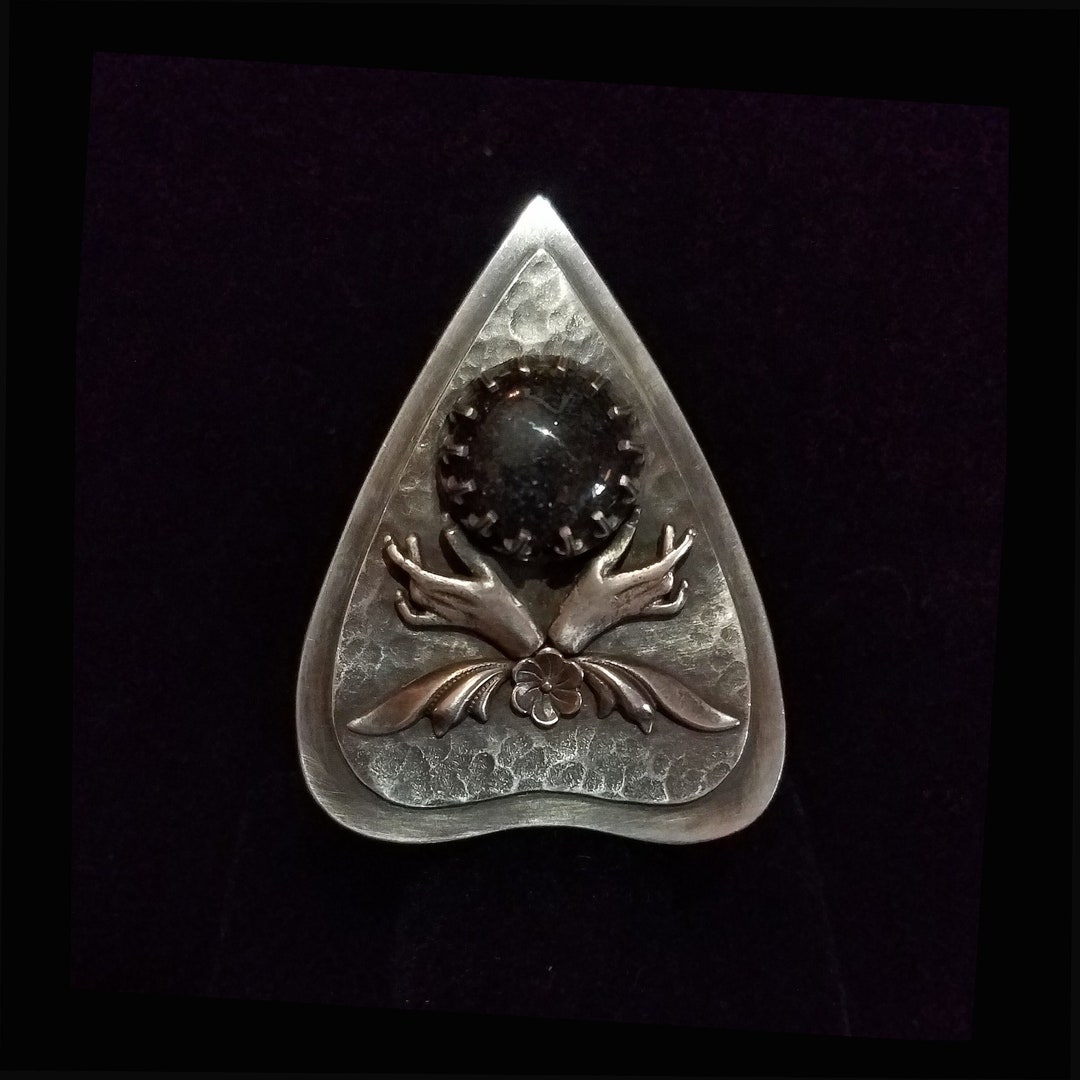 Planchette Ring, Sterling Silver, Spirits Divination, Magick Gothic ...