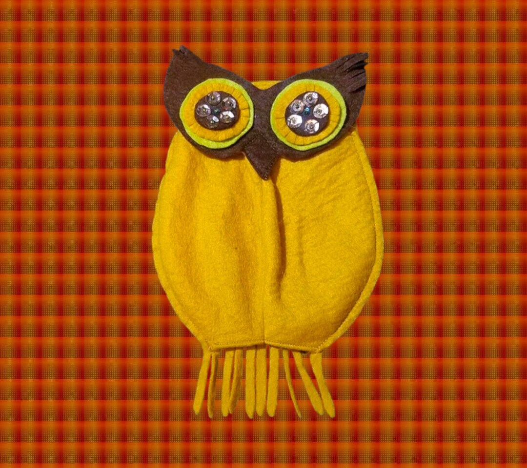 Vintage Kitchen Decor Handmade Owl Shopping Bag Holder - Etsy