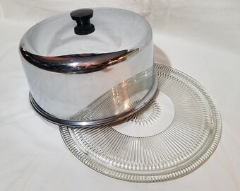 Chrome Cake Stand - Etsy