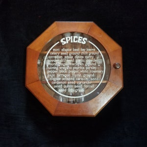 Vintage Spice Rack 1970's Wall Cabinet 70s Decorating Vintage Decor ...