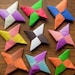 Homemade Paper Ninja Stars, Party Favors, - Etsy