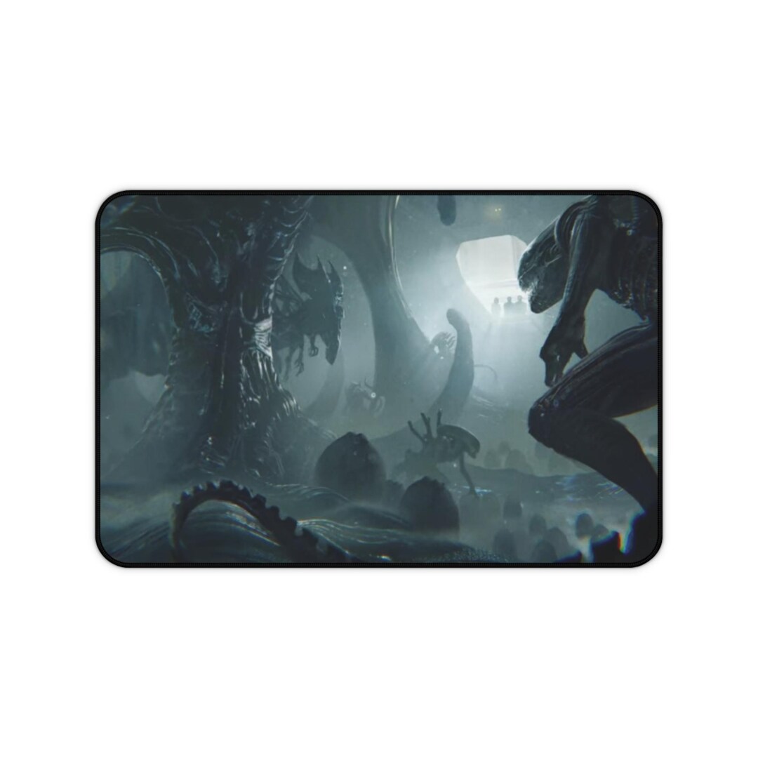 Alien Xenomorph Hive Desk Mat: Sci-fi Gaming Mouse Pad - 12x18, 12x22 ...