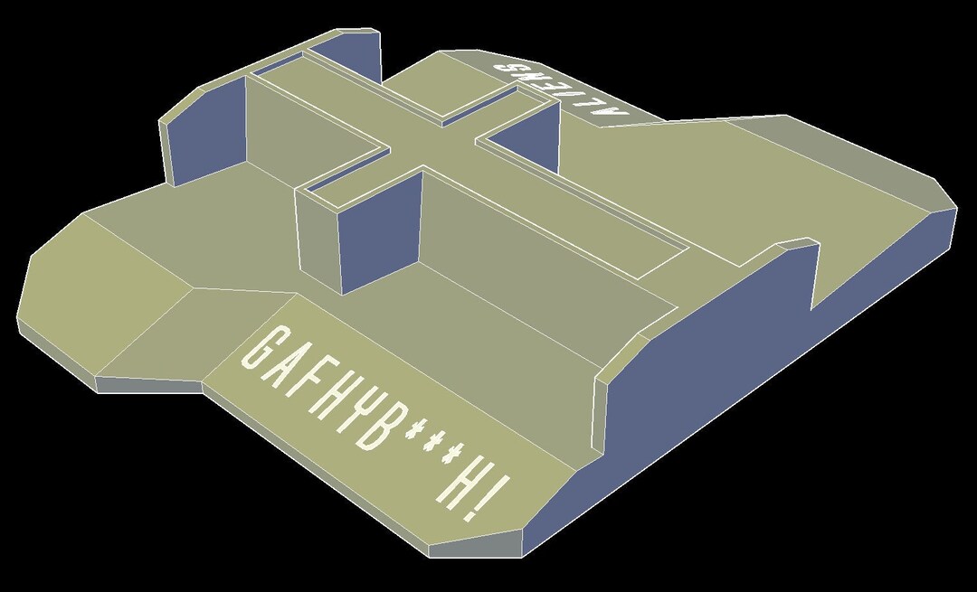 Aliens GAFHYB Deck/cards and Tokens Holder/organizer STL Files - Etsy