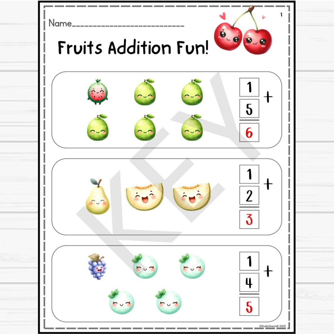 Addition With Pictures Sum up to 1–10 | Kindergarten Math Worksheets ...