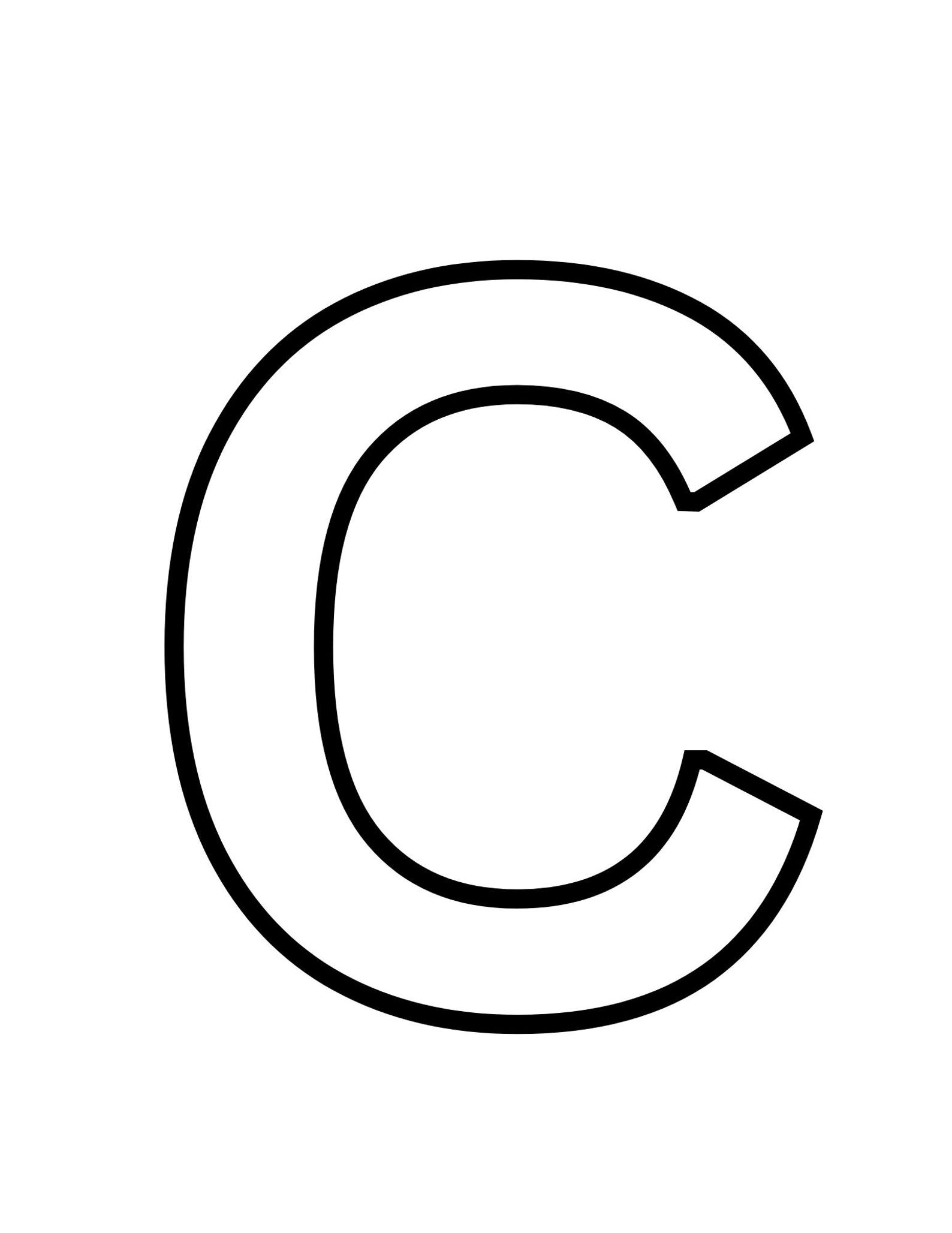 Large Printable Alphabet Letters, Printable Large Block Letters ...