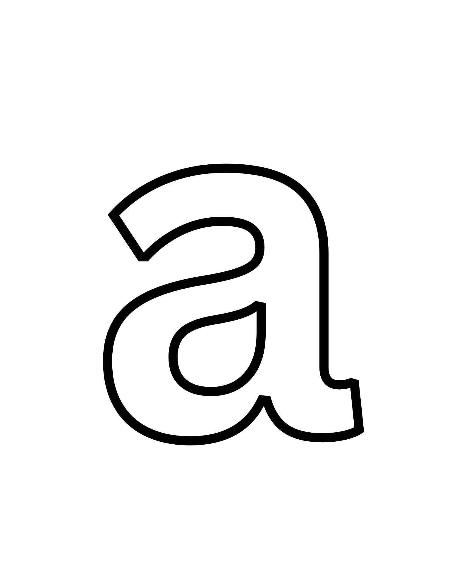 Large Printable Alphabet Letters, Printable Large Block Letters ...