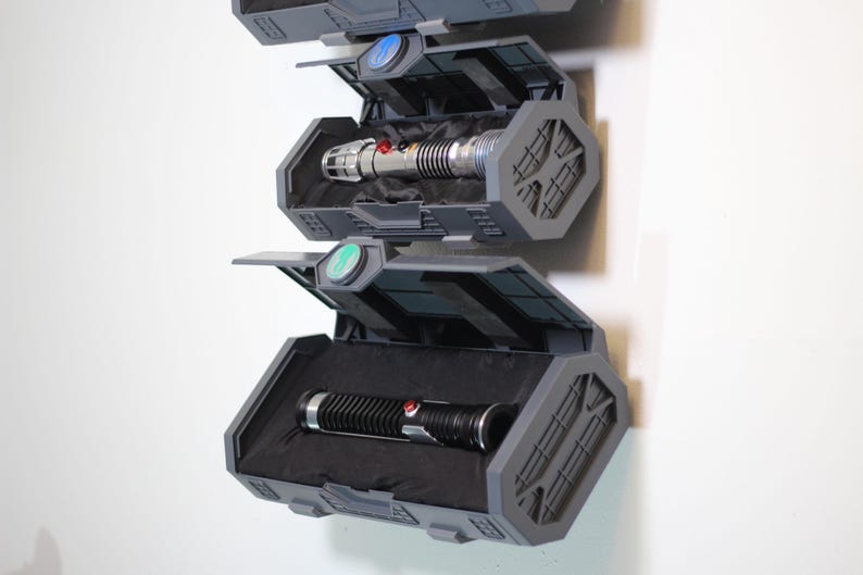 Lightsaber Wall Mount for Galaxy’s Edge | 45 Degree Display Stand for ...