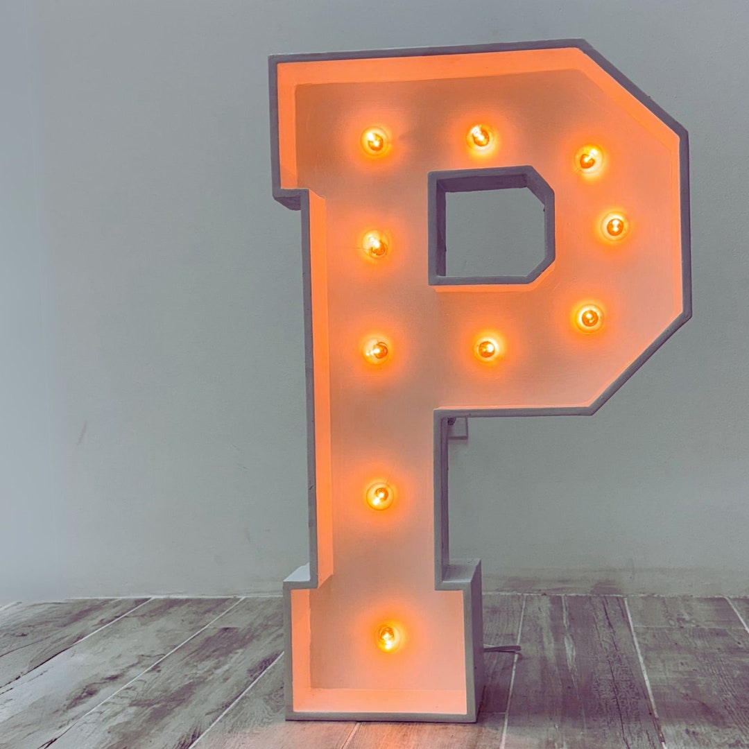 Marquee Letters and Numbers Light up Letters Large Letters Large ...