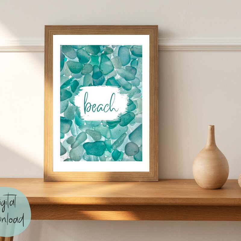 Sea Glass Wall Art - Etsy