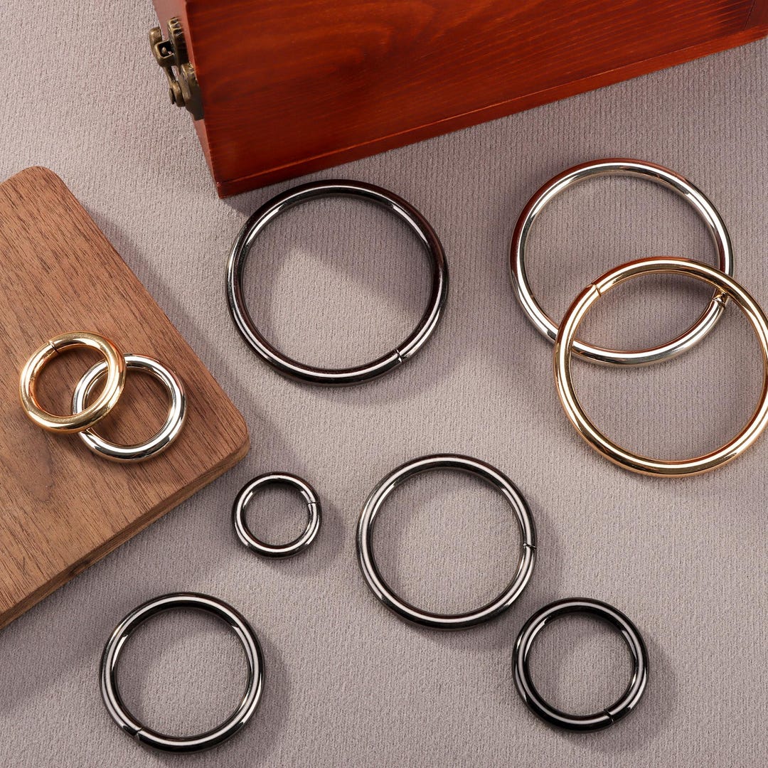 Large Jump Rings, Solid Closed Jump Rings, Closed Jump Ring Circle ...