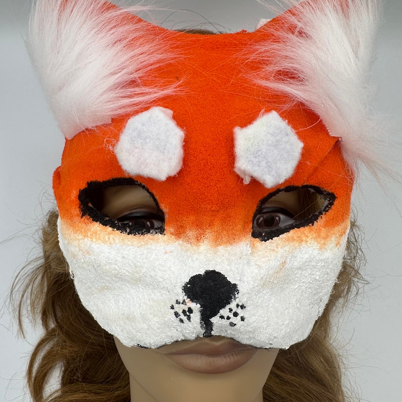 Red Fox Mask - Etsy