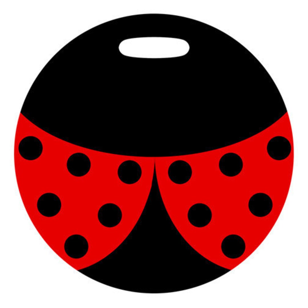 Luggage Tag Ladybug 2.5 Inch or 4 Inch Round Large Plastic Bag Tag - Etsy