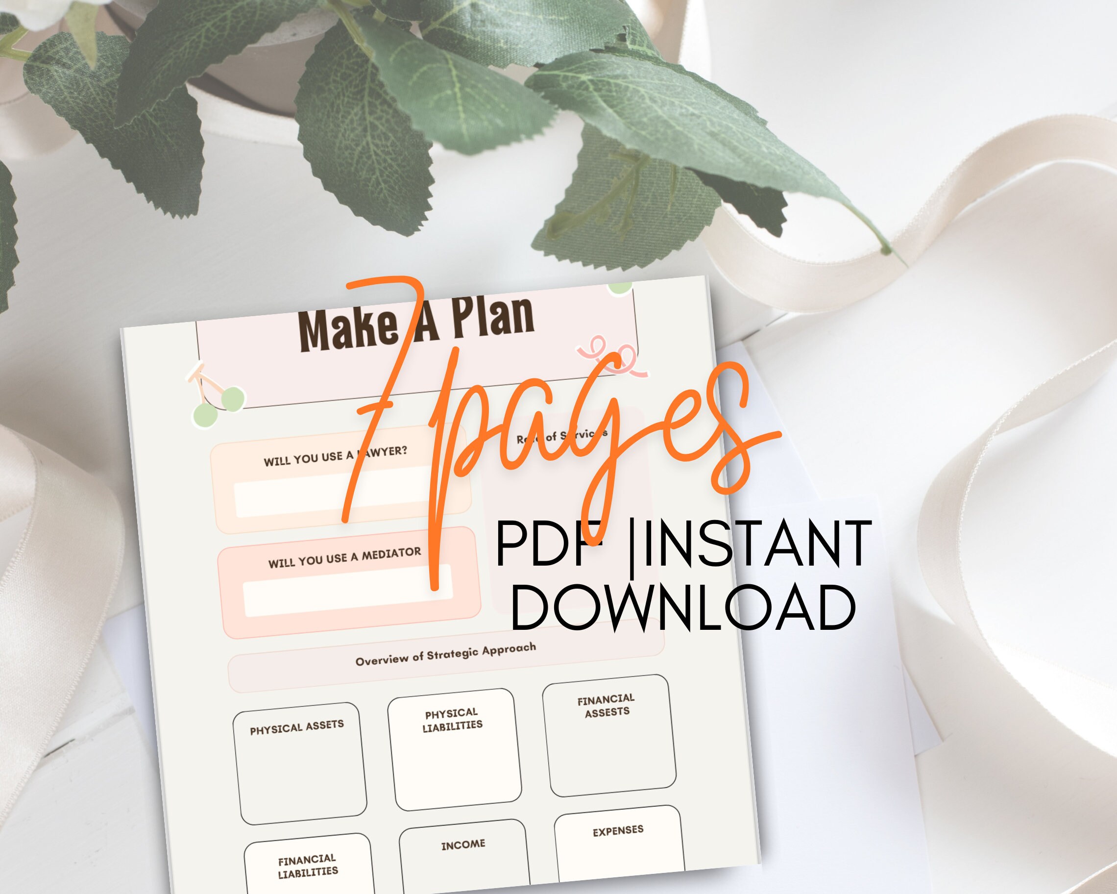 Printable Divorce Planner 2024 | Divorce Journal | Divorce Plan Bundle ...