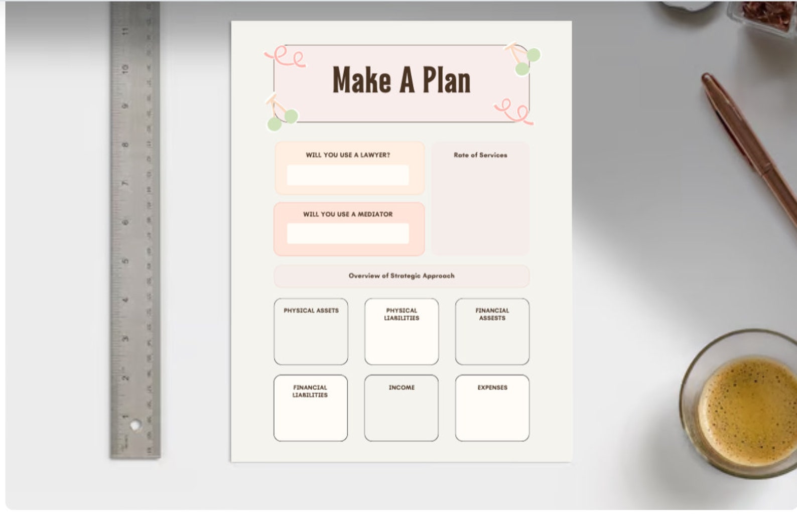 Printable Divorce Planner 2024 | Divorce Journal | Divorce Plan Bundle ...