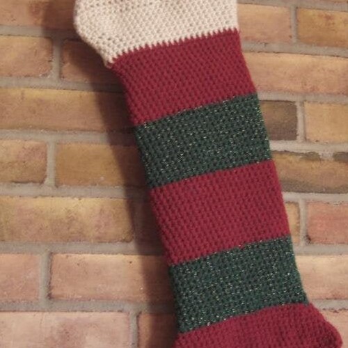 Dog Bone Stocking CROCHET PATTERN - Etsy