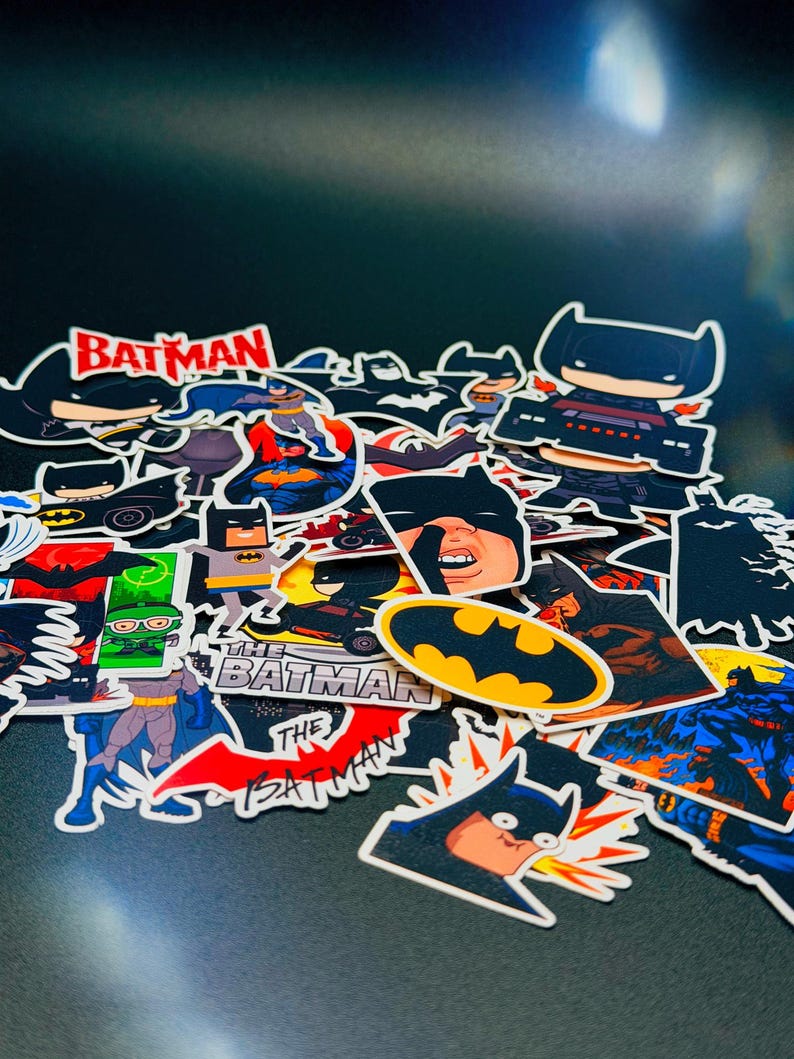 Gotham After Dark Sticker Pack| Night City Hero Vinyl Stickers | Fun ...
