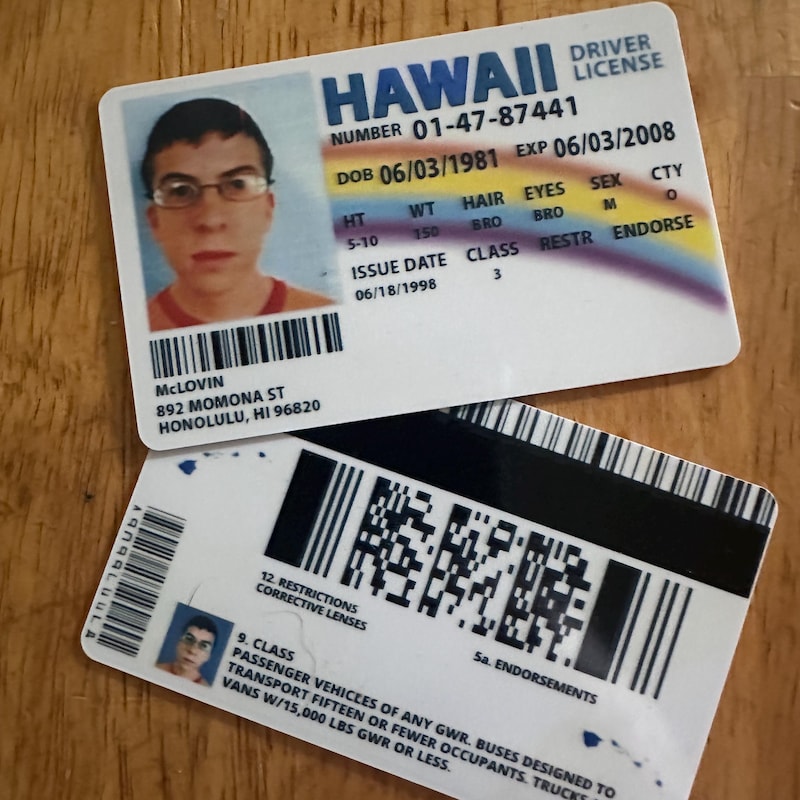 Mclovin Id - Etsy
