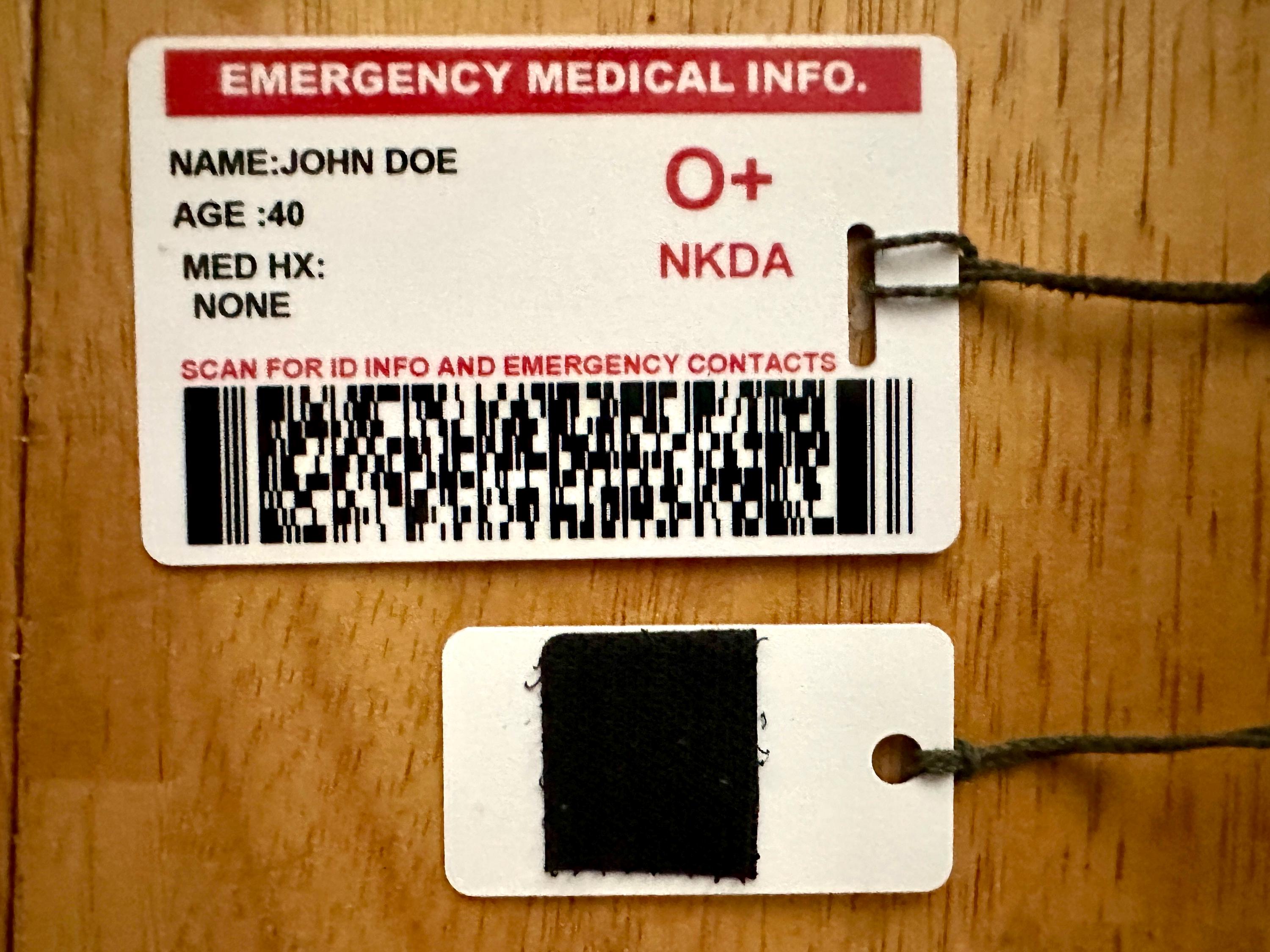 Emergency Medical Pull Card by TRS - Etsy