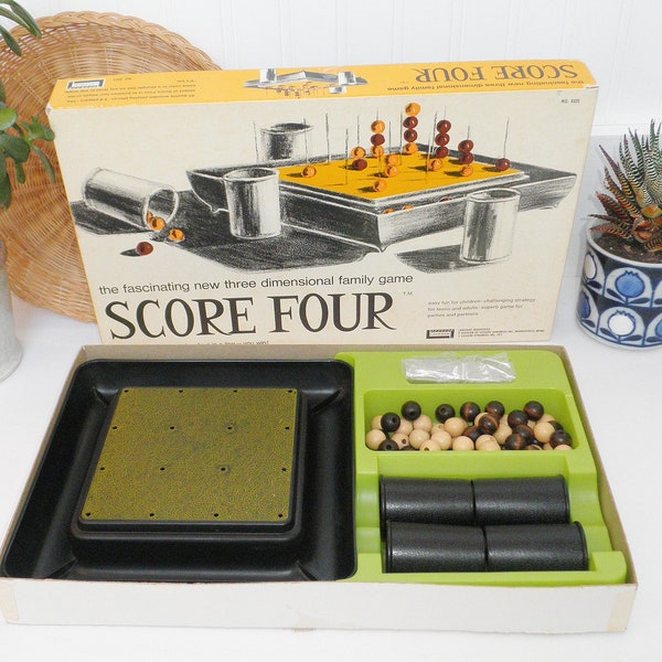 Score Four Game - Etsy