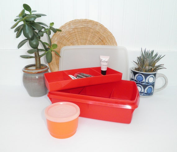 Vintage Tupperware Tuppercraft Organization Container With | Etsy