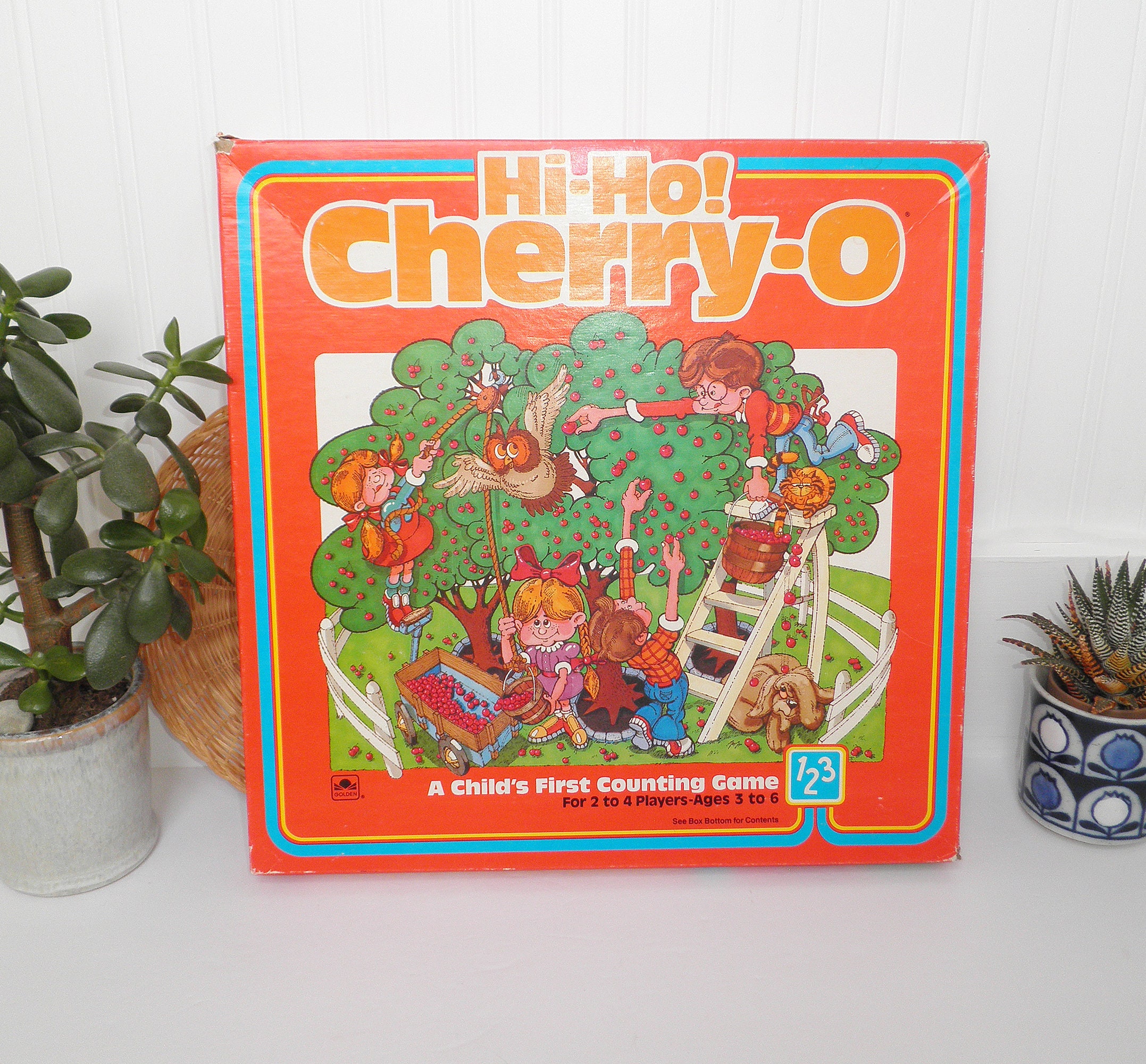 Vintage 1985 Hi-ho Cherry-o A Child's First Counting Game COMPLETE in ...